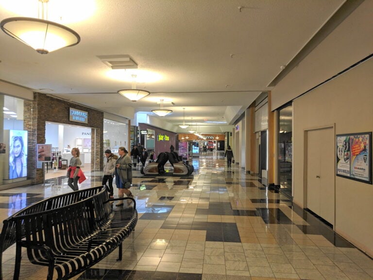 Hampshire Mall In Hadley, MA: A 1978 Build Still Standing, But Not ...