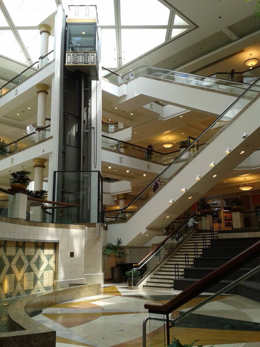 Inside Four Seasons Town Centre In Greensboro, NC: Massive Indoor Mall ...