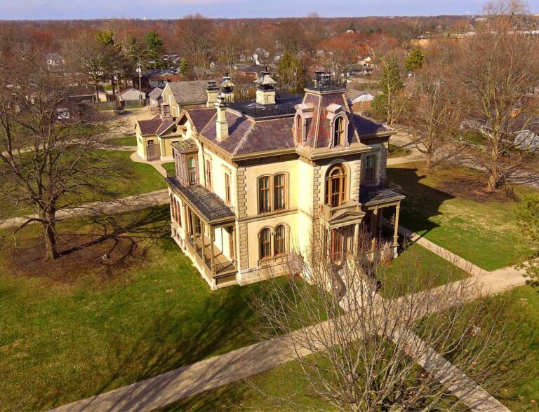 1872 David Davis Mansion In Bloomington, IL, Holds More Than You Think ...