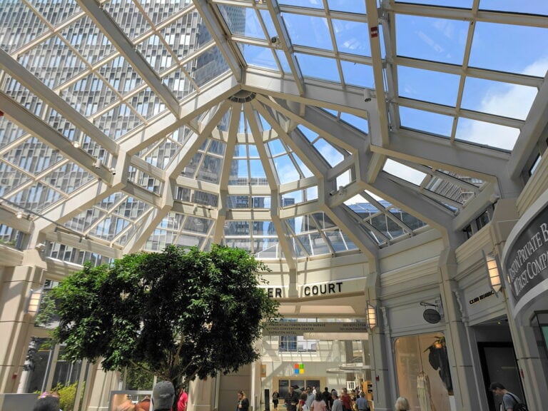 Prudential Center In Boston, MA, Went From Wetland To Walkway Hub ...